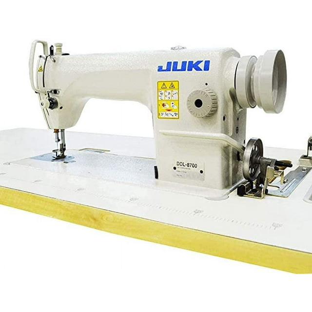 JUKI DDL-8700-Servo Industrial Straight Stitch Sewing Machine, Servo Motor with Table and Legs ...