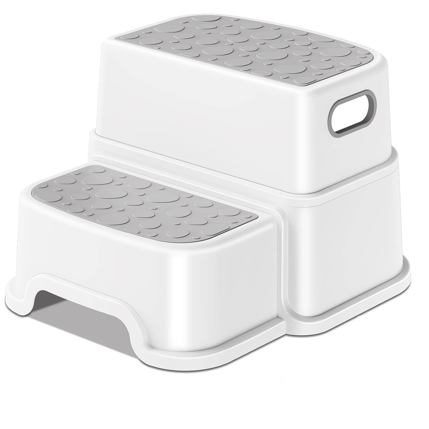 JUKKRE Two Step Stool AntiSlip Potty Stools for Toilet Potty Training ...