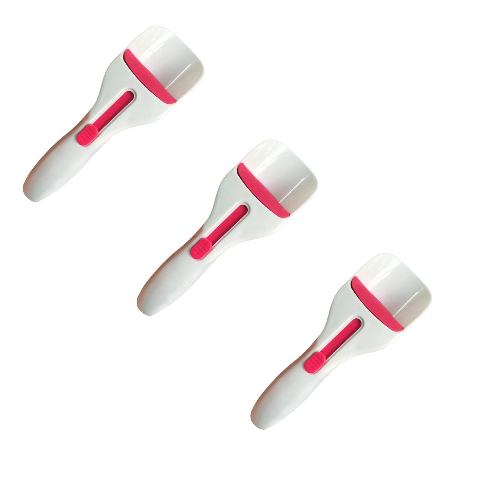 JULIC Cupcake Batter Scoop - 3PCS One Touch Slide Button Cake Pastry ...