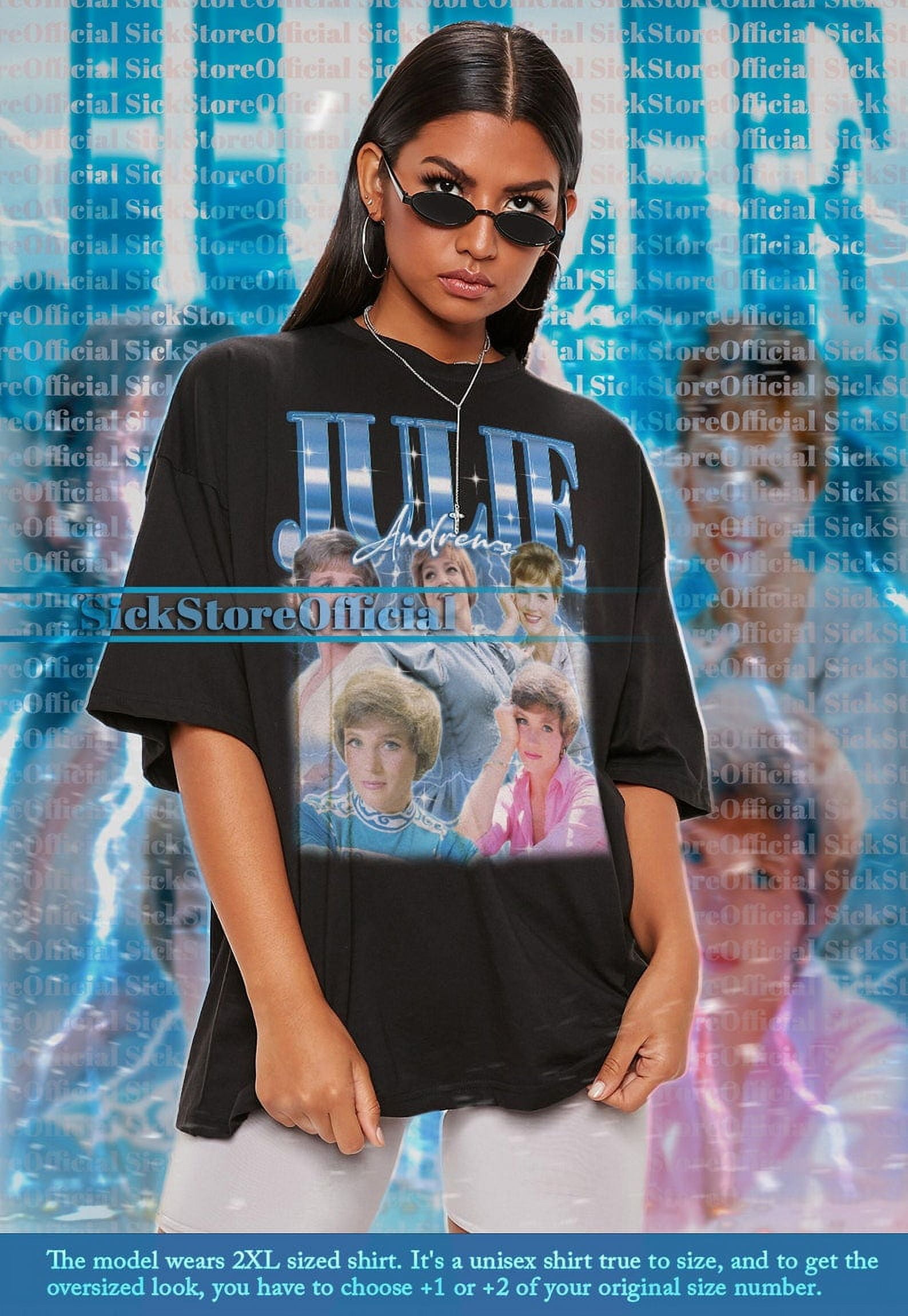 JULIE ANDREWS Vintage Shirt, julie andrews Tshirt, julie andrews Fan ...