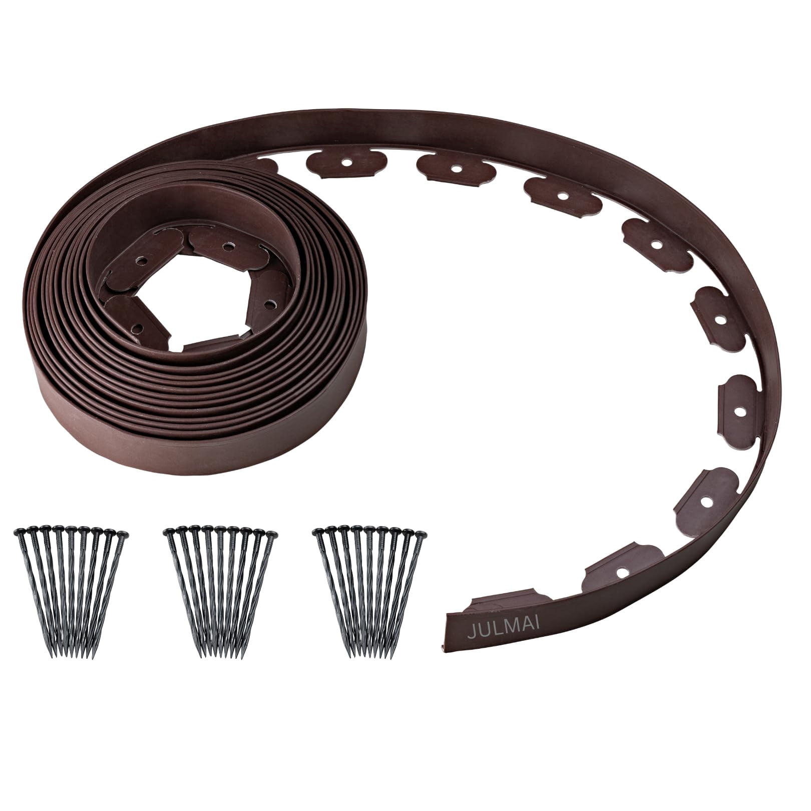 JULMAI Landscape Edging Kit, SSF20 30FT 2" Tall Edging with 27 Pcs ...