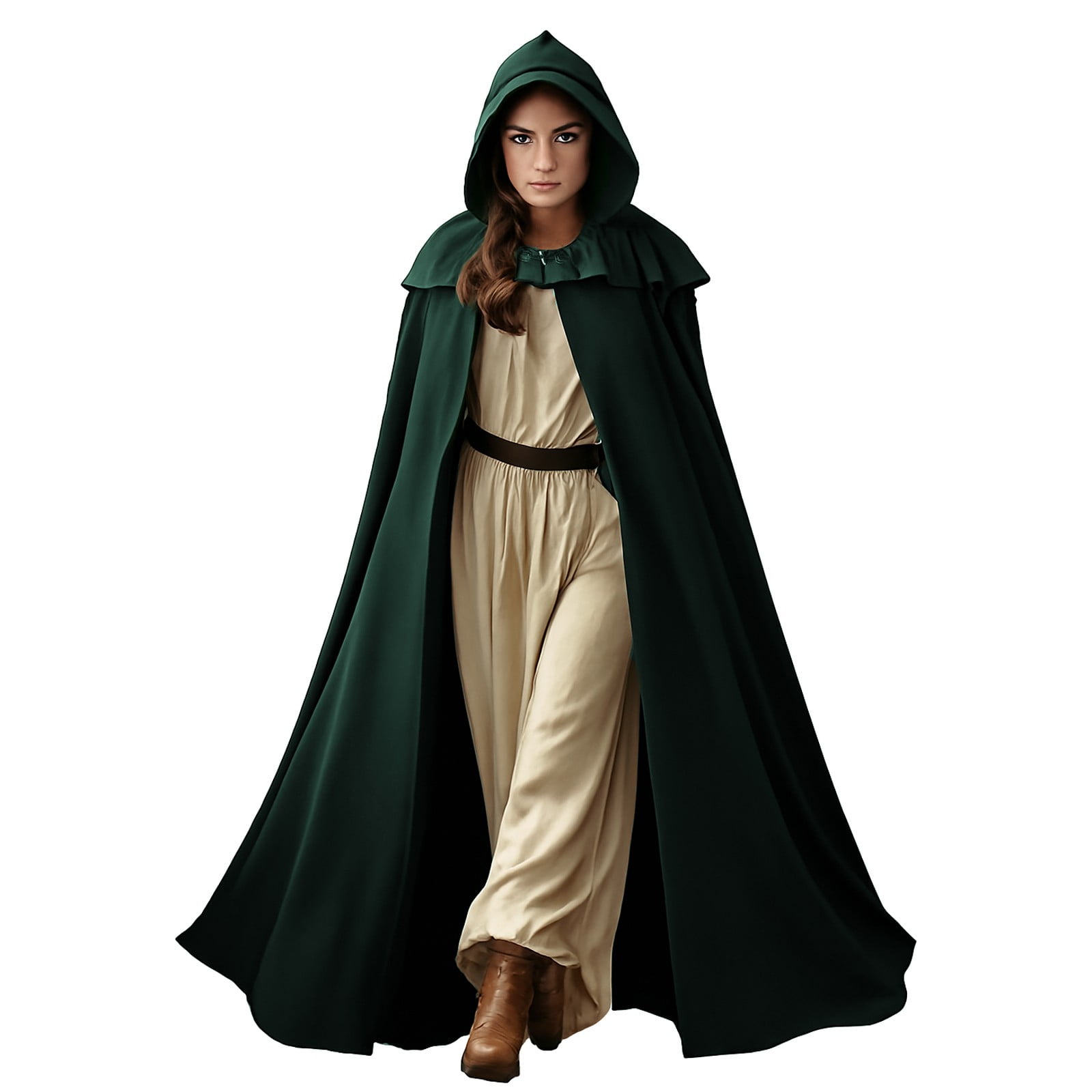 JULMCOMO 2025 women Halloween Hooded Cloak for Cosplay, Terrifying ...