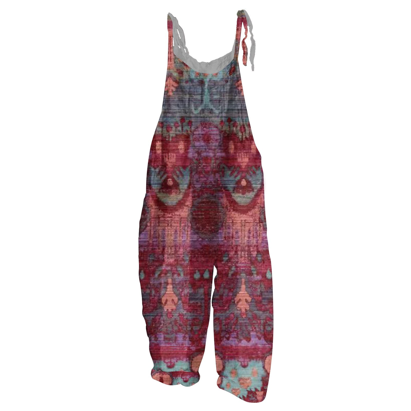 JULMCOMO Spring Jumpsuits for Women 2024 Casual Loose Overalls Harem ...