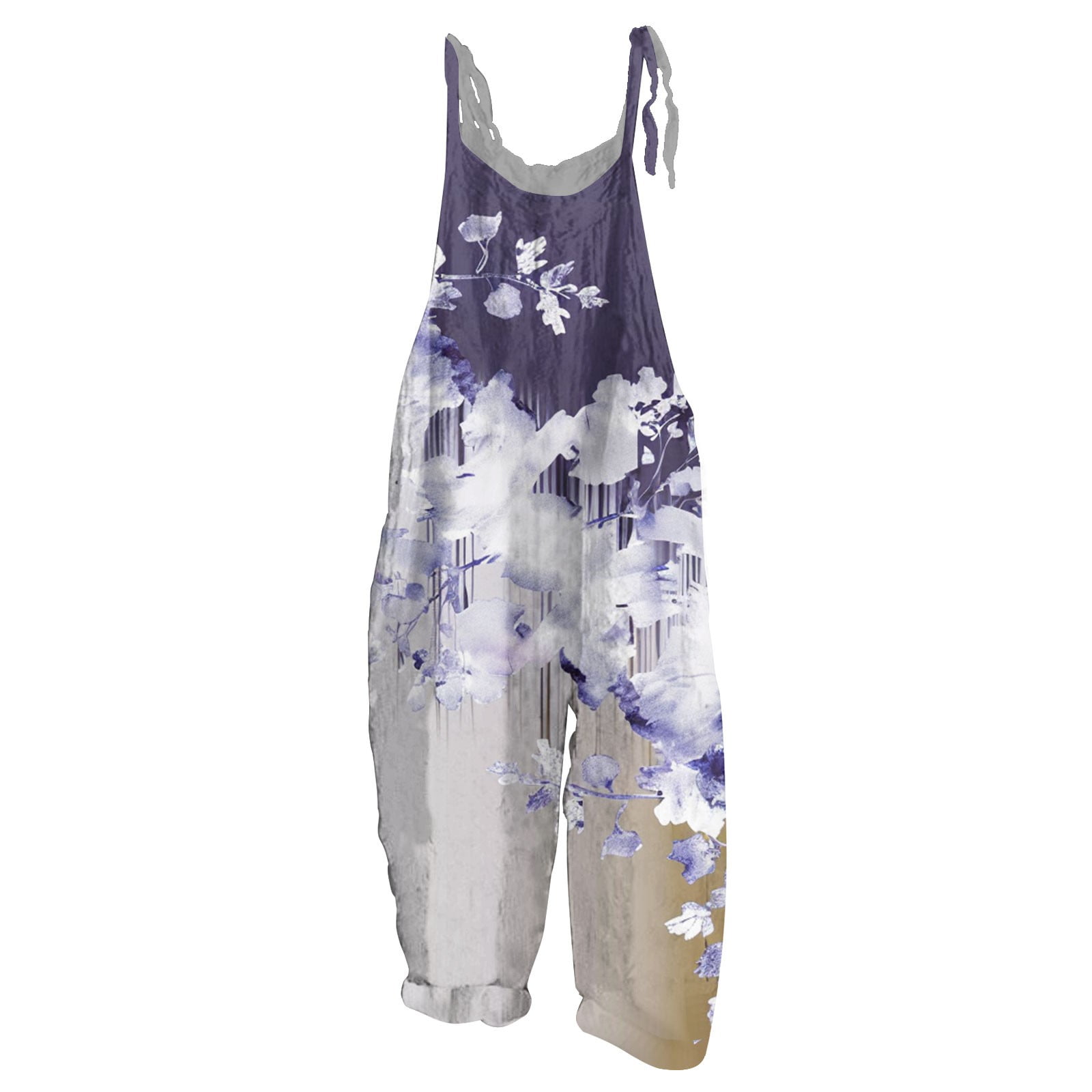 JULMCOMO Women's Jumpsuits & Overalls Casual Dressy Overalls Wide Leg ...
