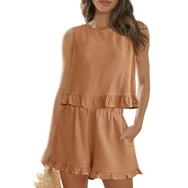 JULMCOMO Outfits for Women 2 Piece Sets Summer Casual Outfits ...