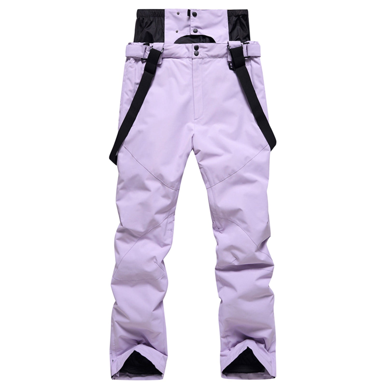 JULMCOMO Womens Ski Pants Insulated Waterproof Winter Snowsuit Baggy ...