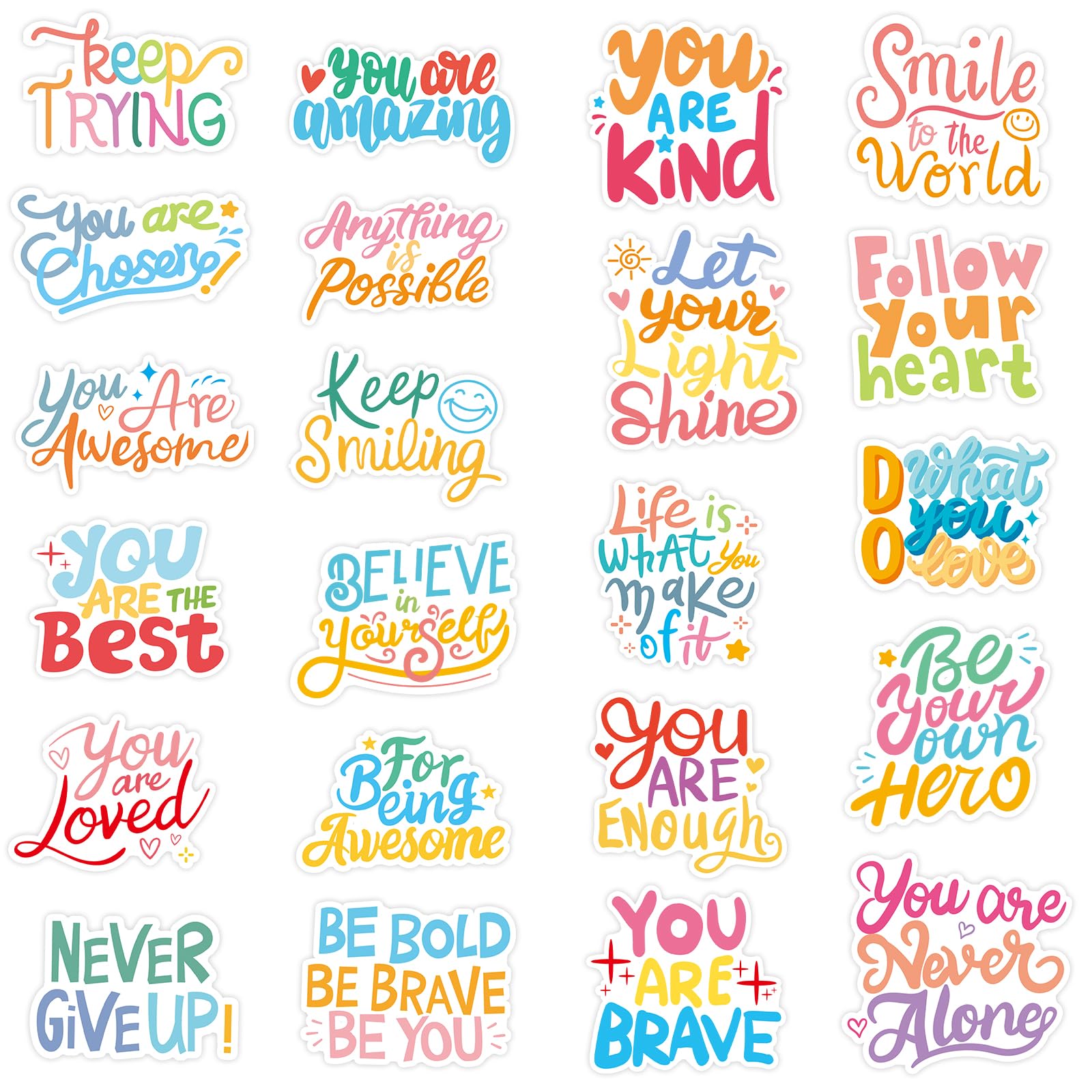 JULMELON Inspirational Locker Decorations Magnets, 22pcs Motivational ...
