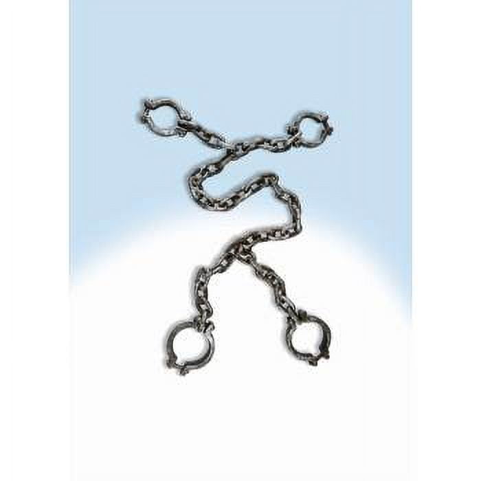 JUMBO LEG & HAND SHACKLE SET - Walmart.com