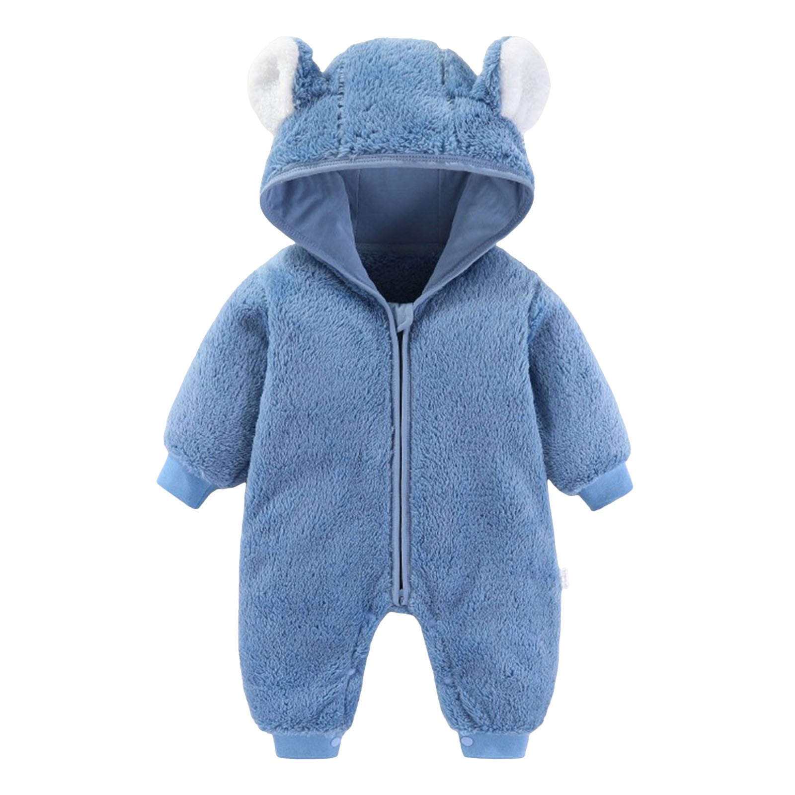 JUMESG Baby One Piece Clothes Baby Fleece Footie Snowsuit Winter ...