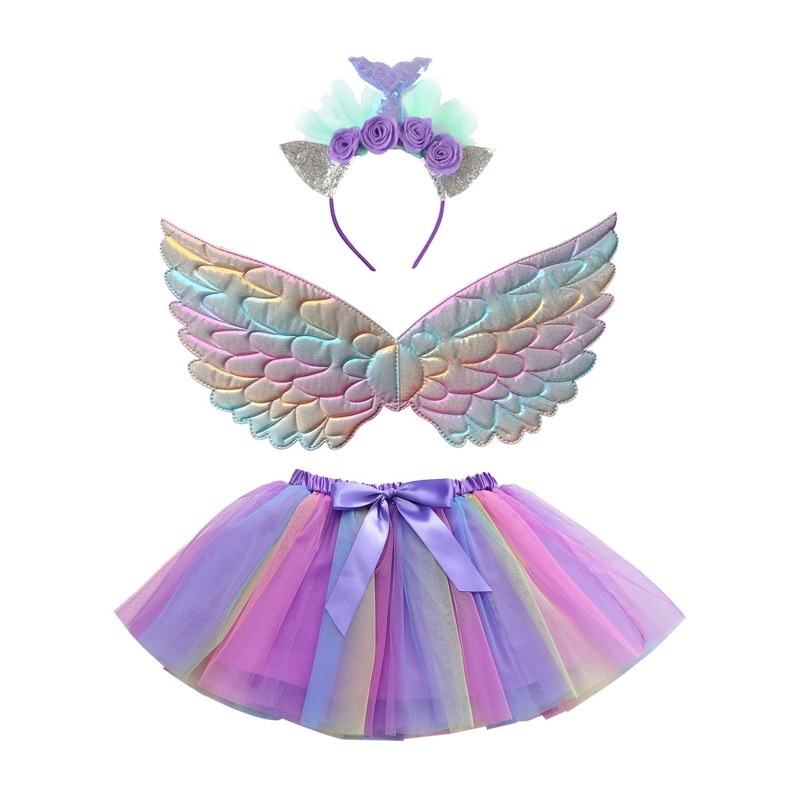 JUMESG Ballet Skirts for Girls Girls Layered Tulle Tutu Princess Ballet ...