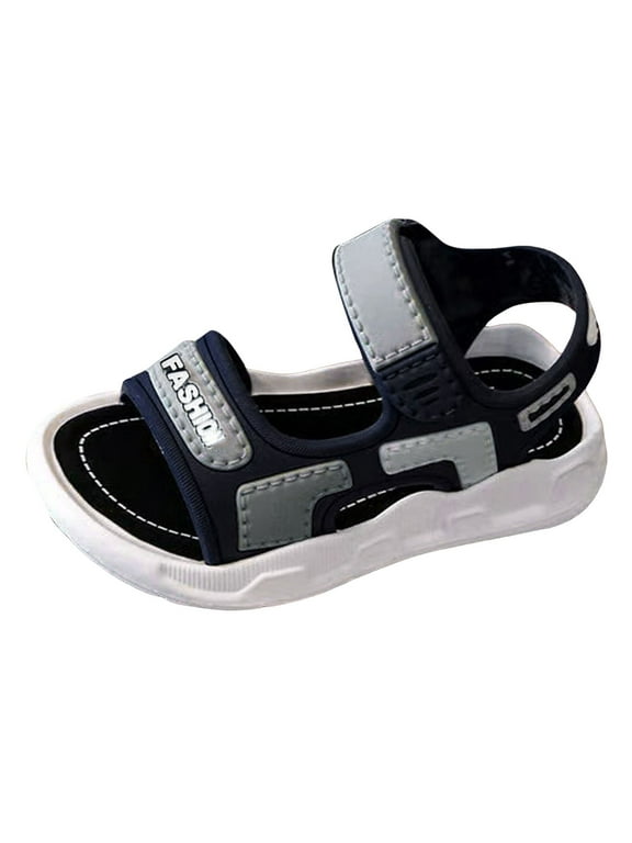 Athletic Works Boys' Slide Sandal - Walmart.com