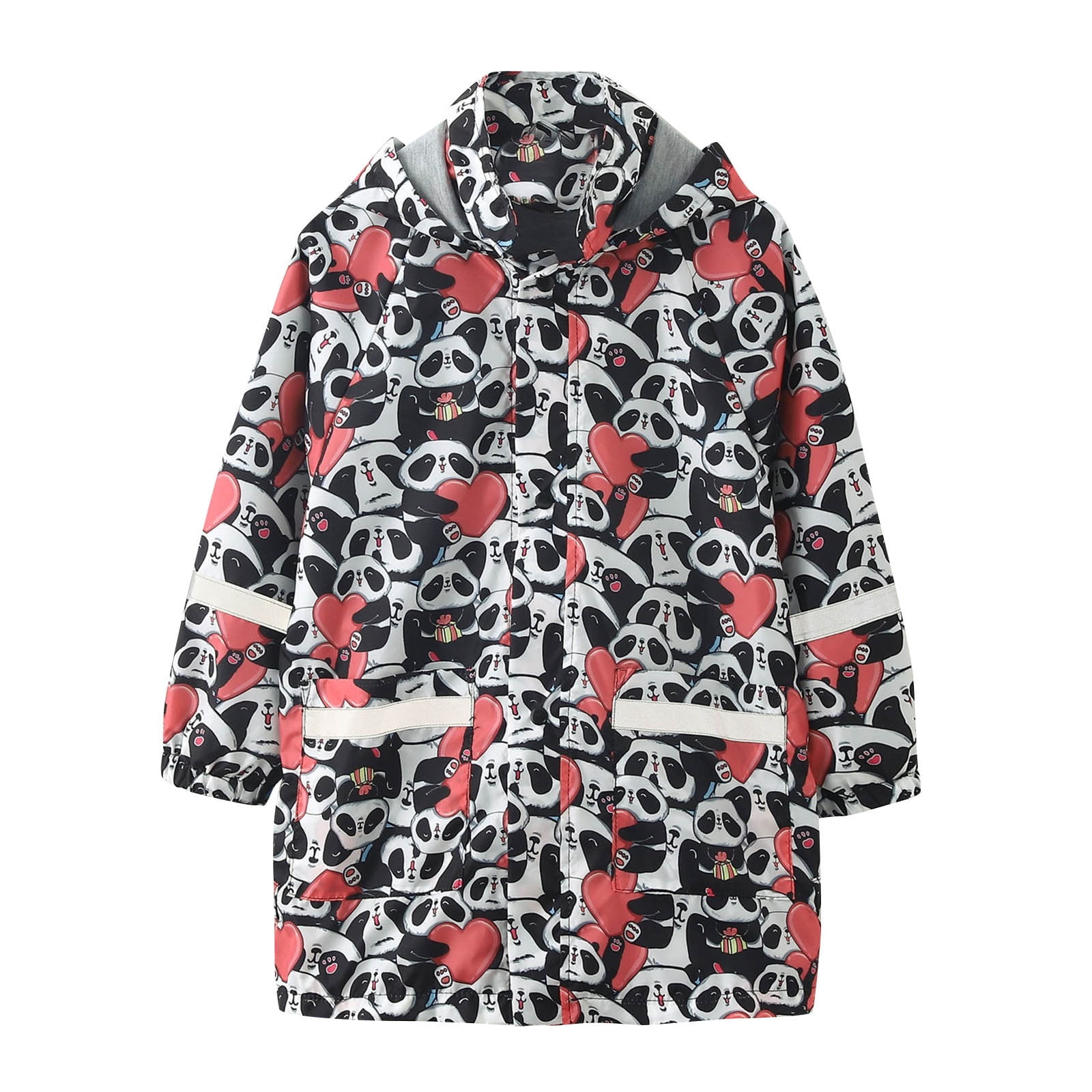 JUMESG Kids Rain Jacket Summer Raincoats for Kids, Reusable Rain ...