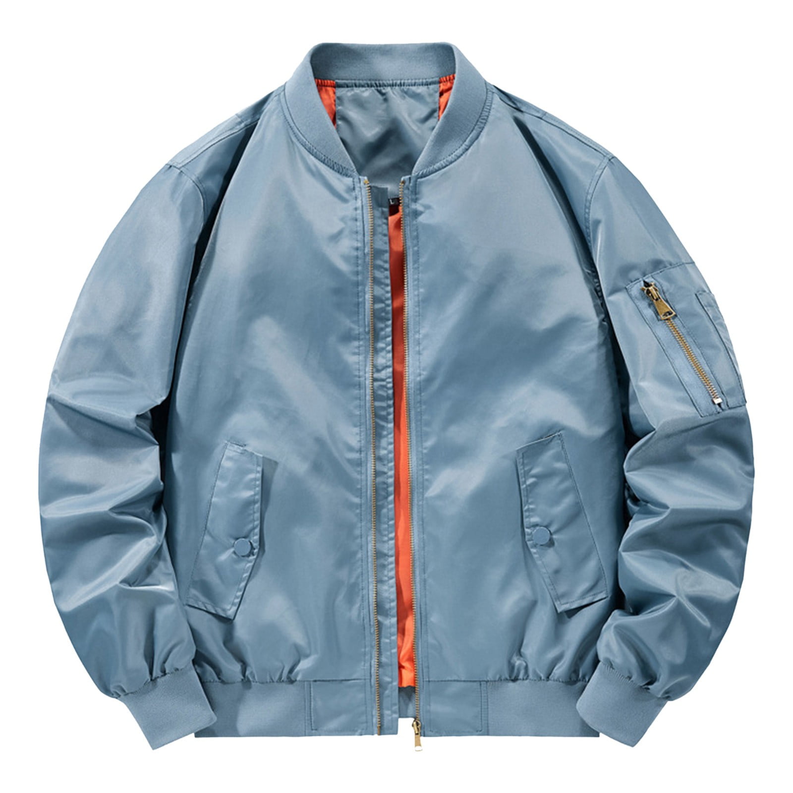 JUMESGU Light Jacket for Men Casual Men's Lightweight Bomber Jackets ...