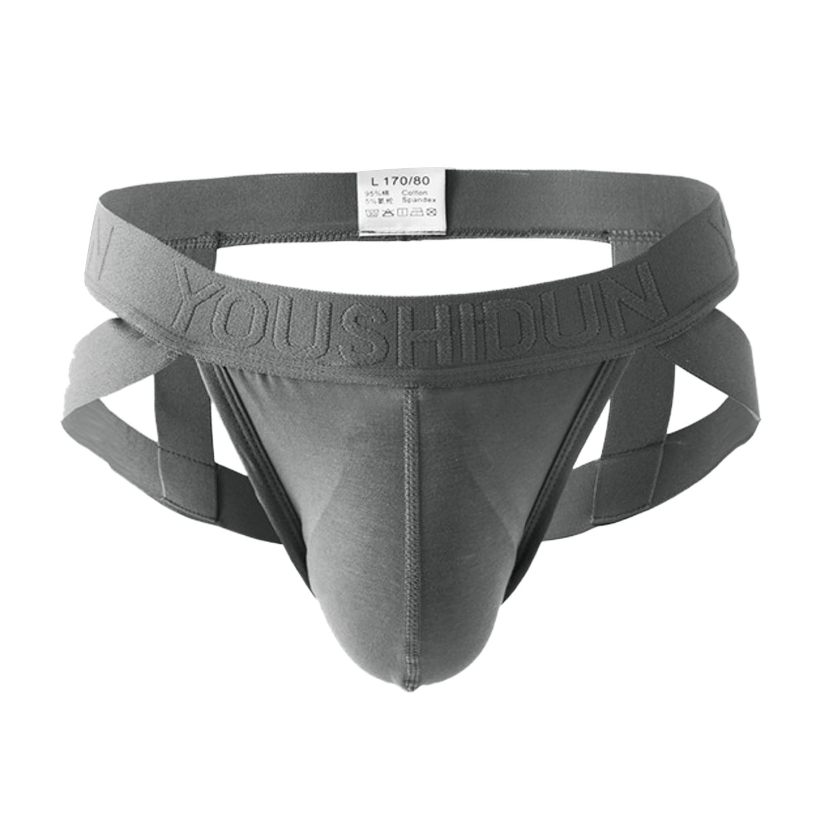 JUMESGU Men's Jock Strap Athletic Supporter for Men Jockstrap Male ...