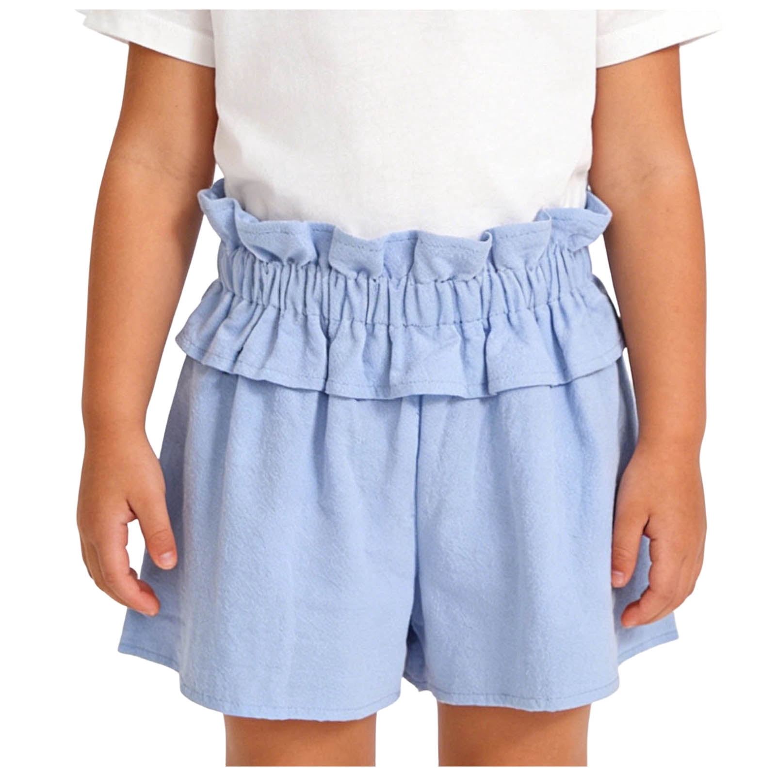 JUMESGU Soccer Shorts Girls Girls Shorts Toddler Athletic Bike Casual ...