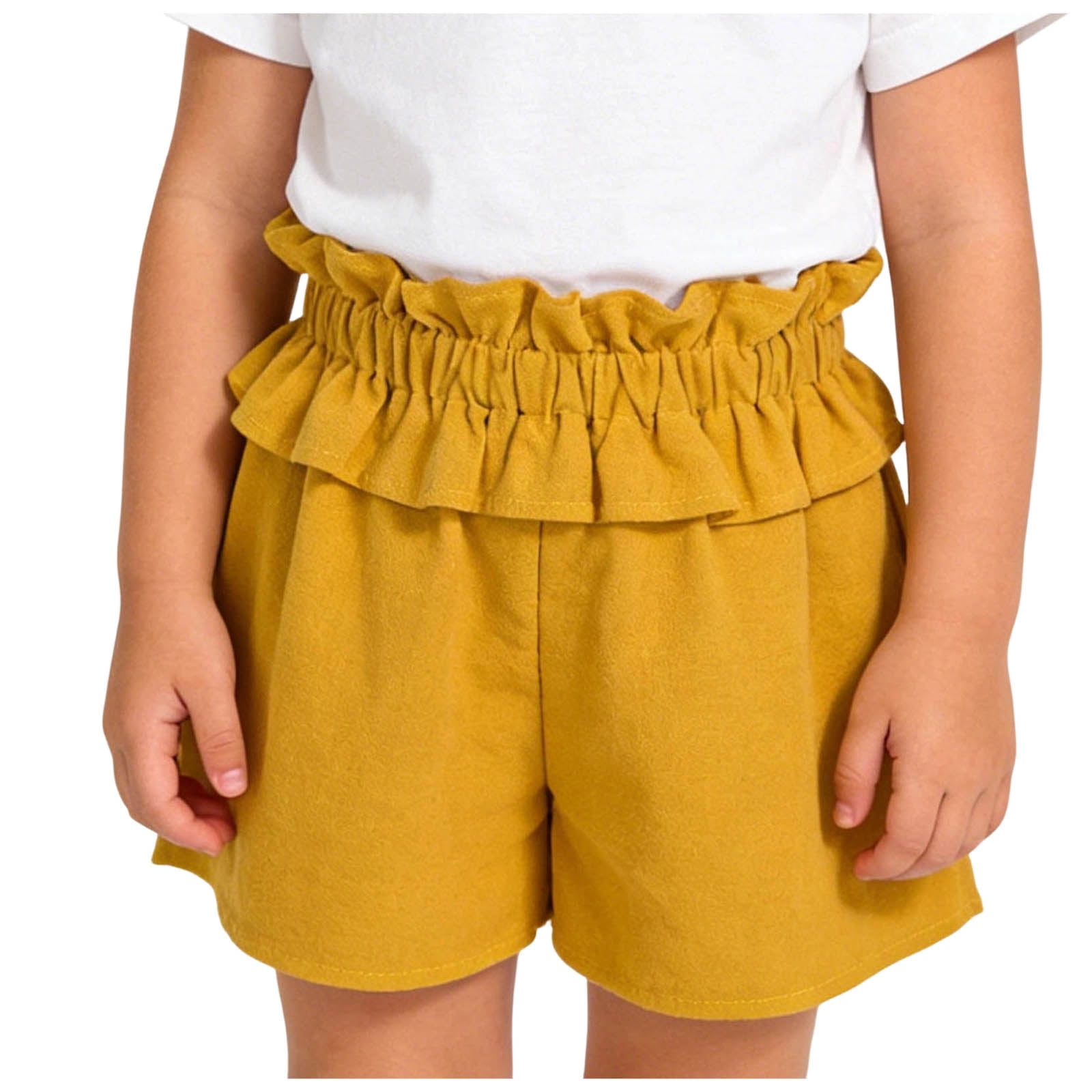 JUMESGU Soccer Shorts Girls Girls Shorts Toddler Athletic Bike Casual ...