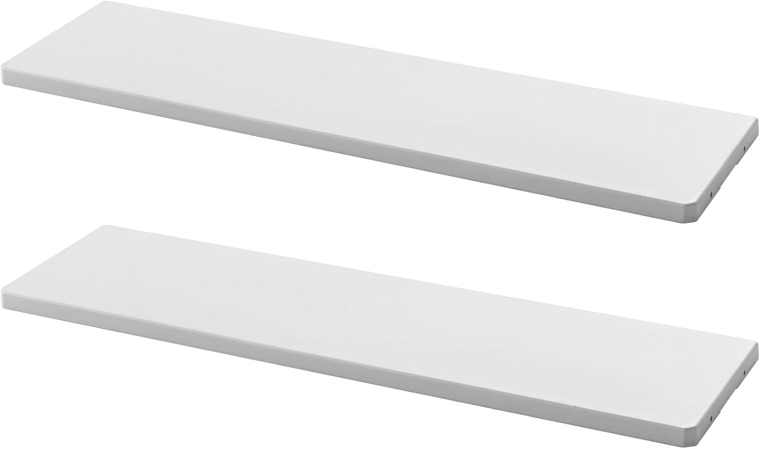 JUMMICO Shelf of Horizontal Outdoor Resin Storage Shed, 27 Cu. Ft ...