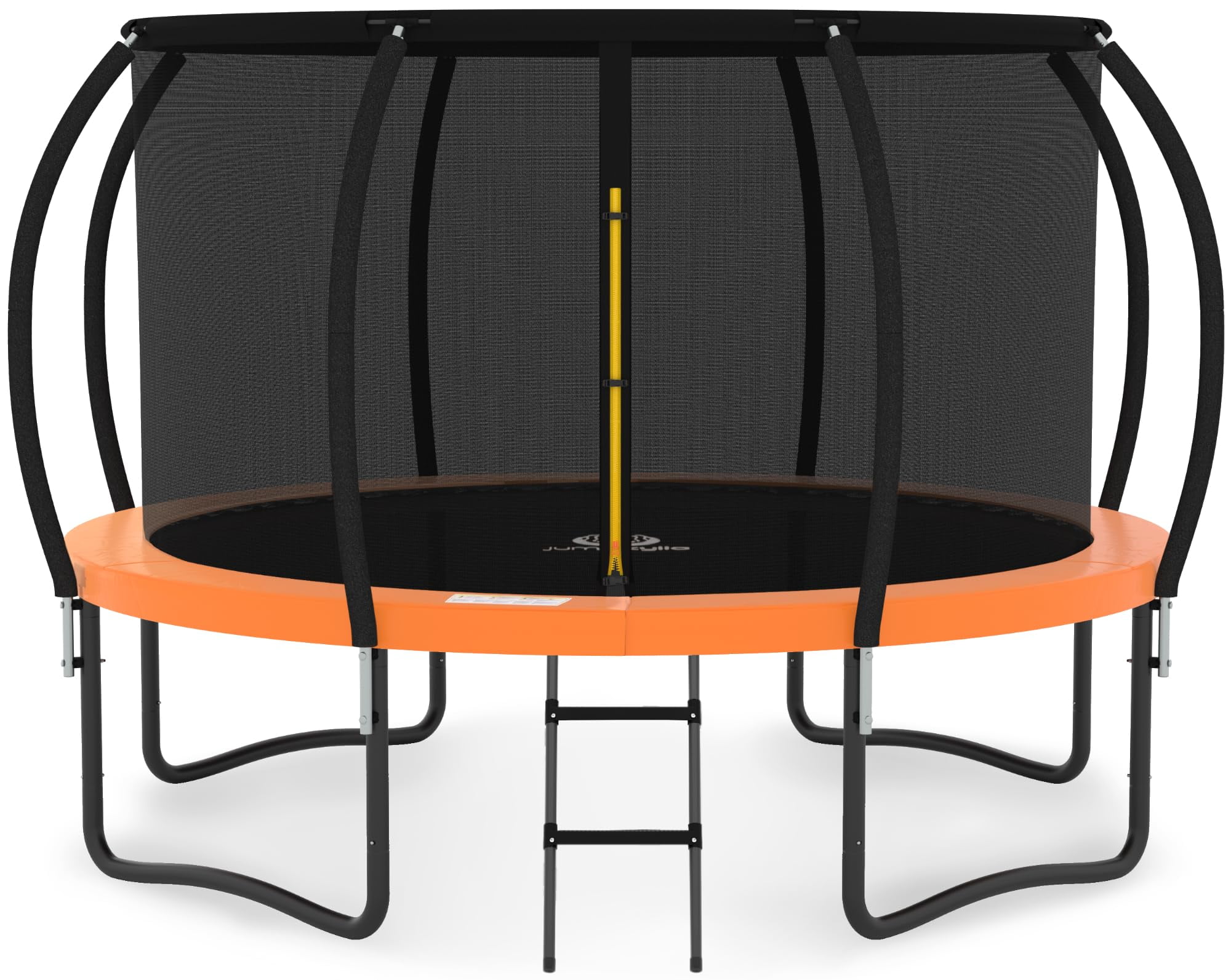 JUMPZYLLA 16FT Orange Trampoline - NEW Patented Double Sided Mat Design ...