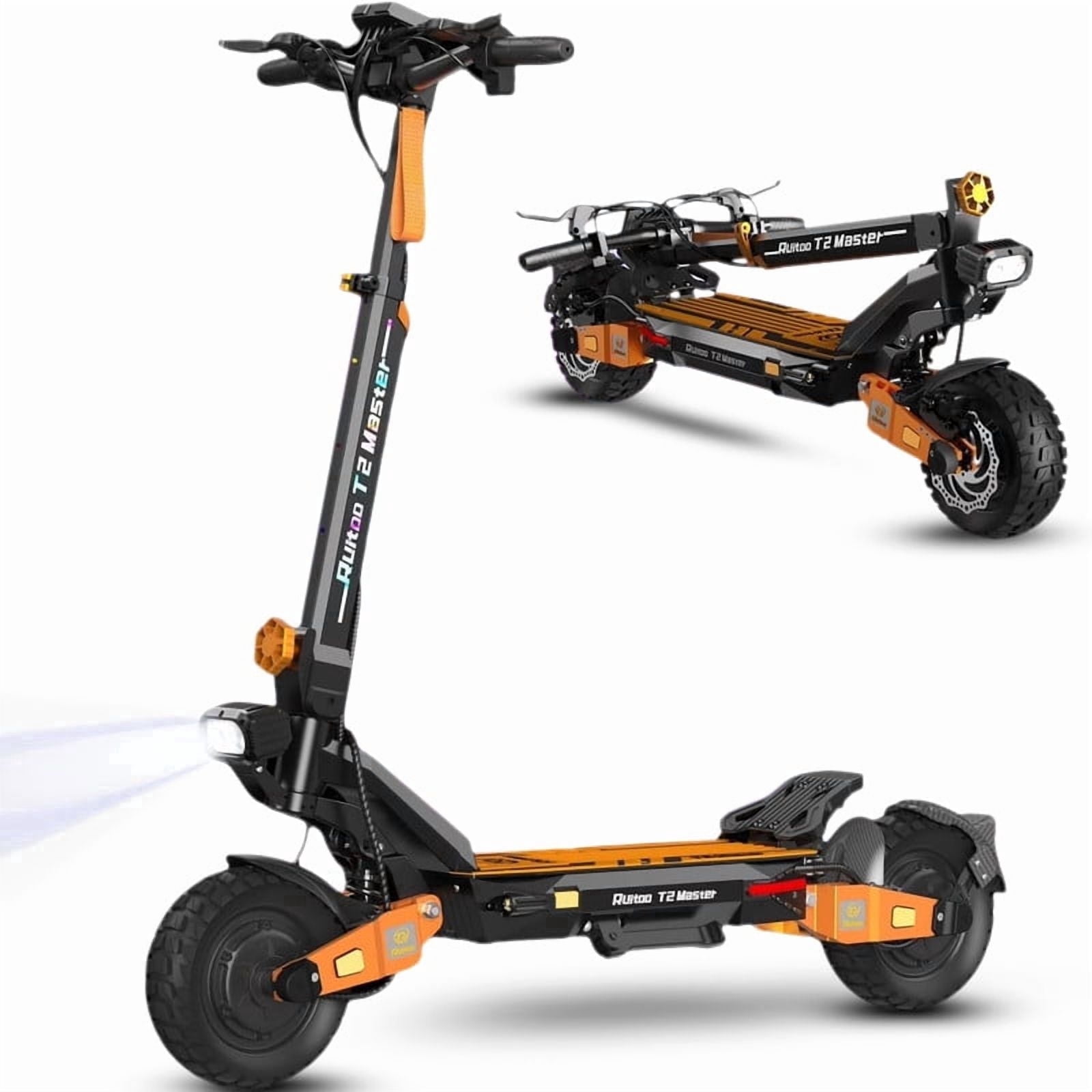 JUN LING Electric Scooter - 3200W Motor, 10”Off-road Tires, up to 35mph ...