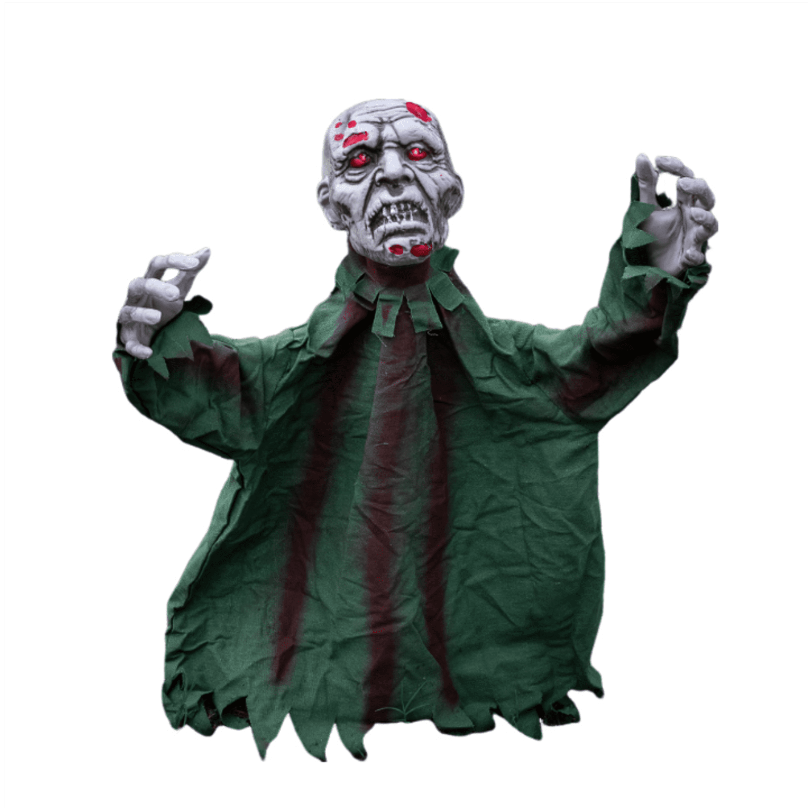 JUNBYONE Halloween Scary Yard Decorations, Electric Sway Ghost Horror ...