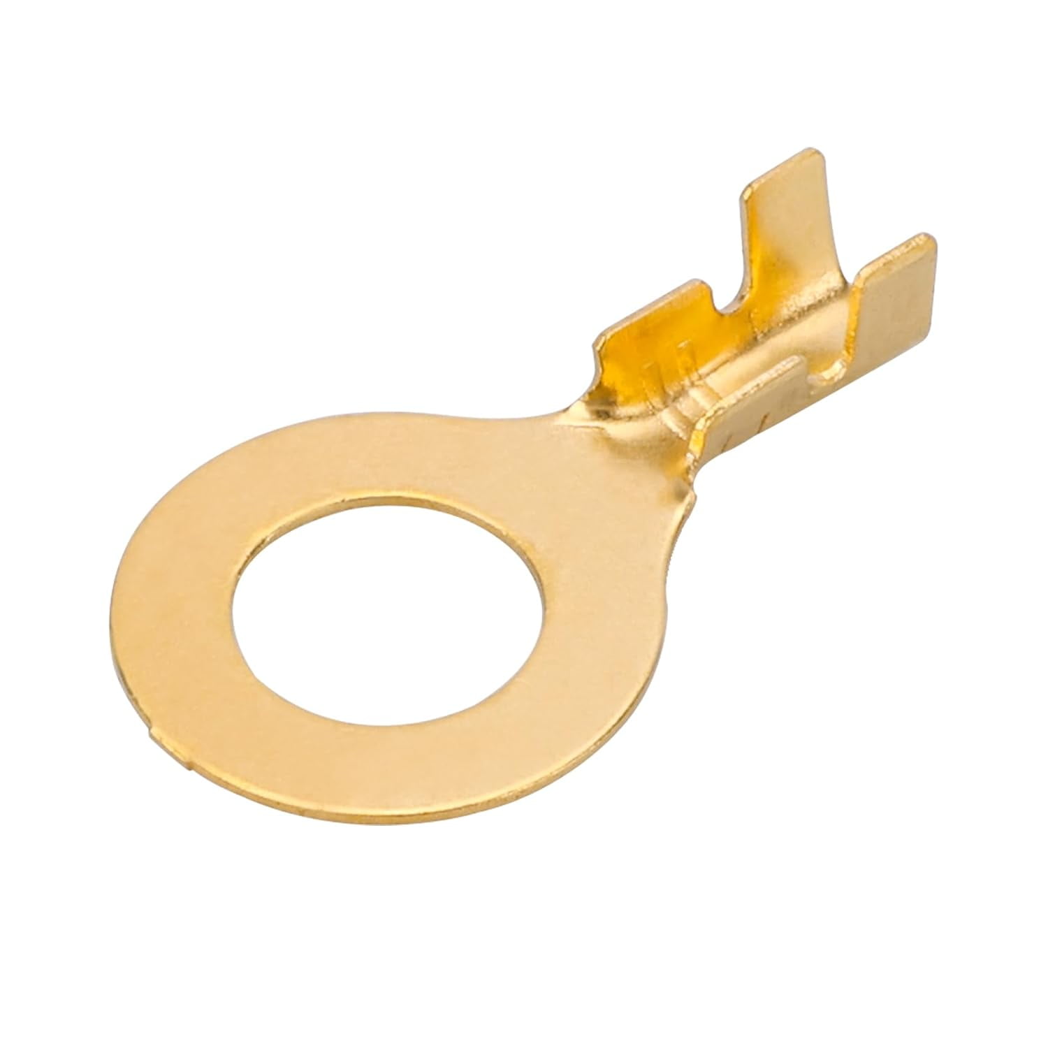 JUNCHI-100-Pack M8 Non-Insulated Open Barrel Wire Crimp Copper Terminal ...