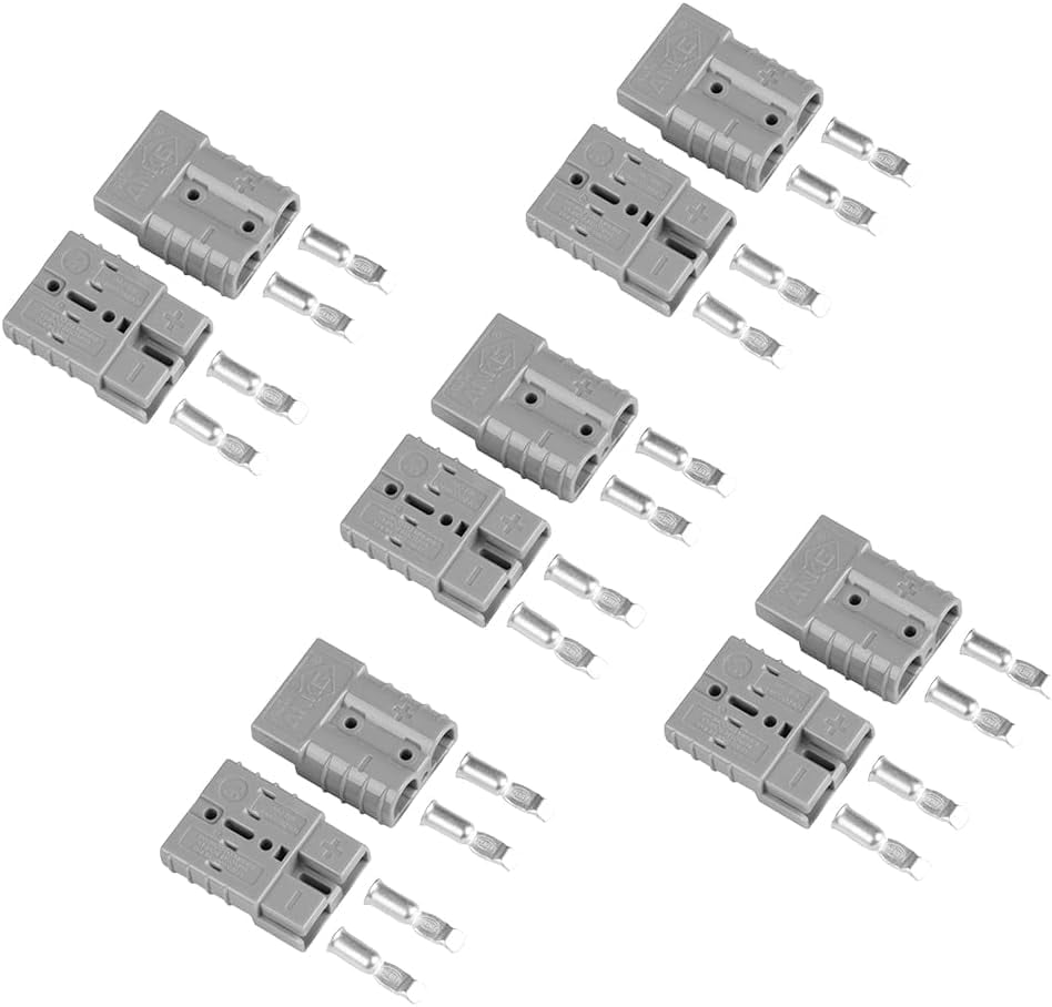 JUNCHI-10PCS 10 Gauge 50Amp Battery Quick Disconnect,12v-36v Batteries ...
