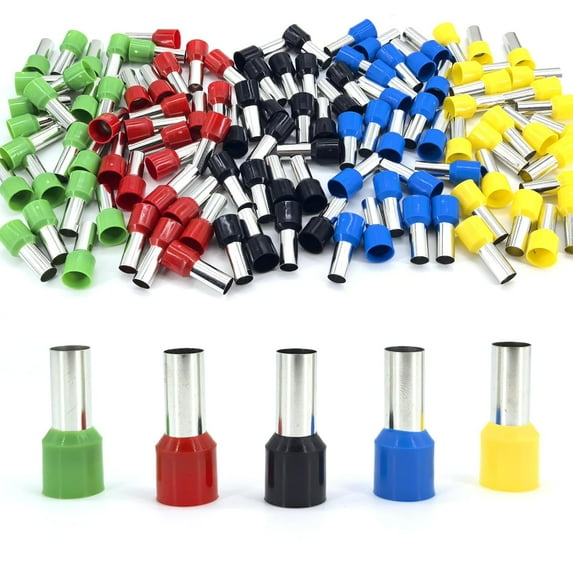 JUNCHI-200 Pcs Wire Ferrules Kits, 8 AWG Wire Ferrule Connectors ...