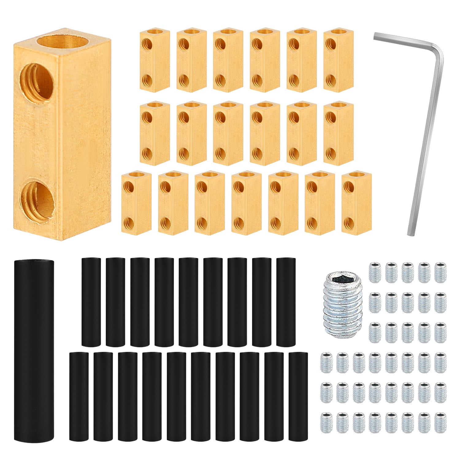 JUNCHI-20pcs 8 AWG Wire Connectors, 20Amp Wire Splicing Kit Quick ...