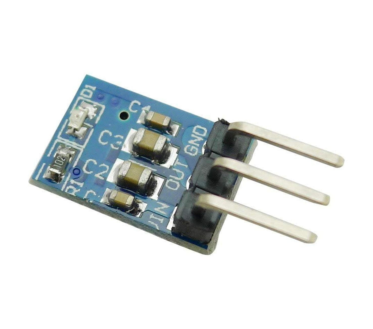 JUNCHI-3.3V AMS1117-3.3 DC 4.5V-7V to 3.3V Step Down Power Module Buck ...