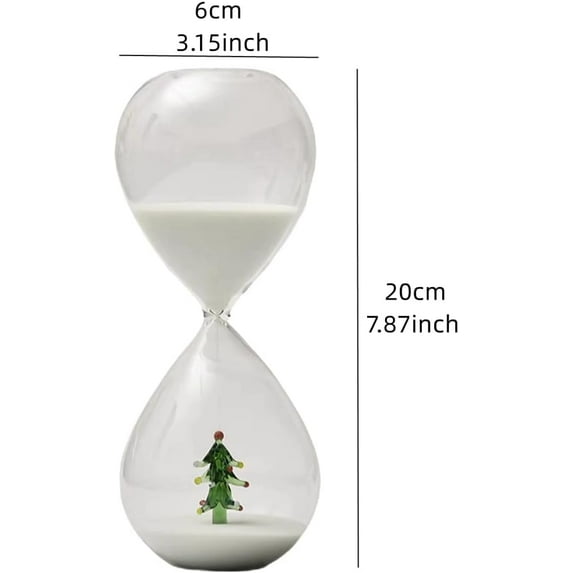 JUNCHI-30 Minutes Hourglass Sand Timer Glass Sand Timer Egg Hourglass ...
