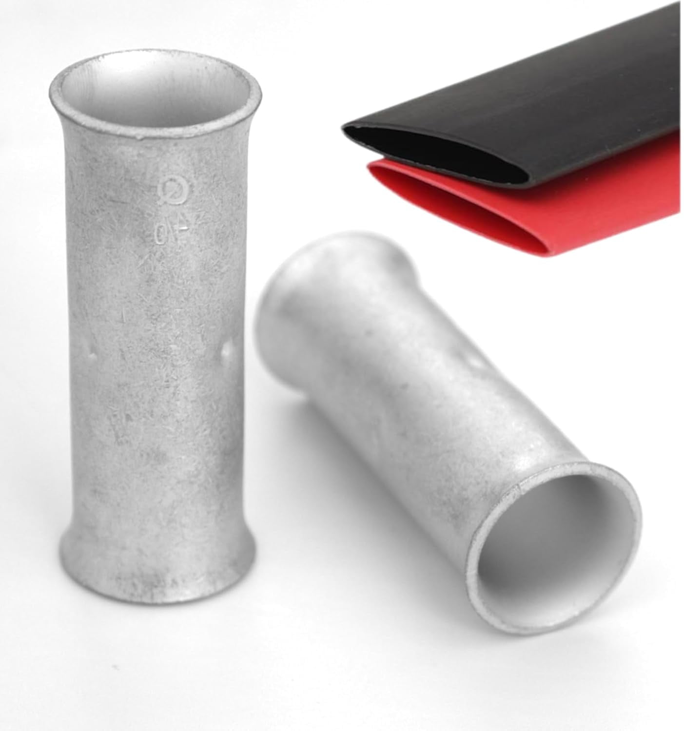 JUNCHI-4 Gauge Flared Barrel Butt Splice Connectors Kit 20PCS 4 AWG Non ...