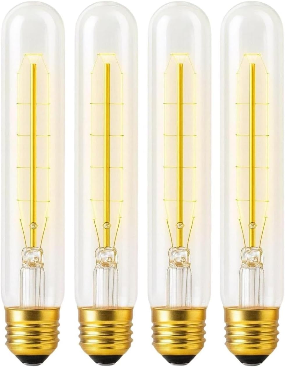 JUNCHI-4 Pack T10 7.3 Inch Long Tubular Light Bulbs, 40W Bulb, Clear ...