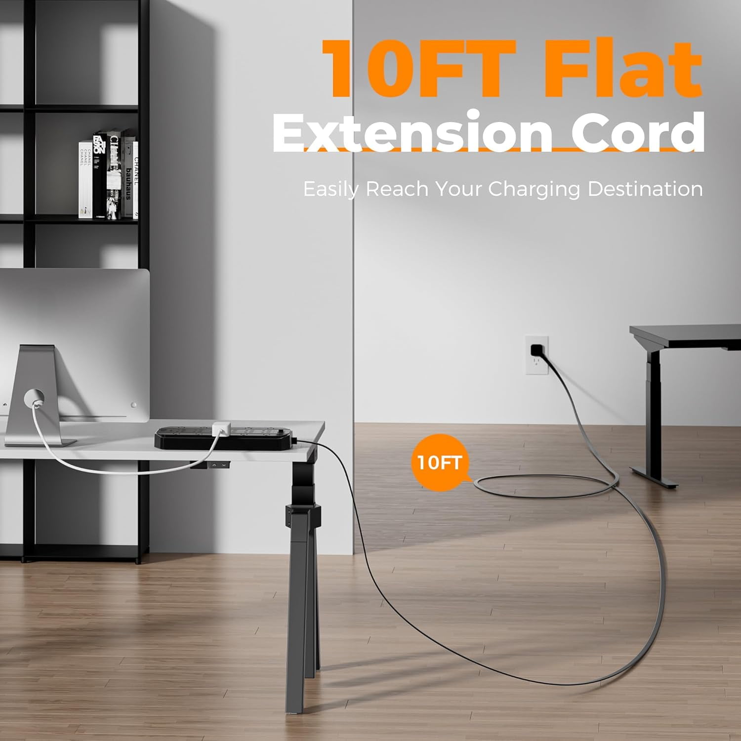 JUNCHI-4000 Joules Surge Protector Power Strip, 22 Outlets Large Power ...