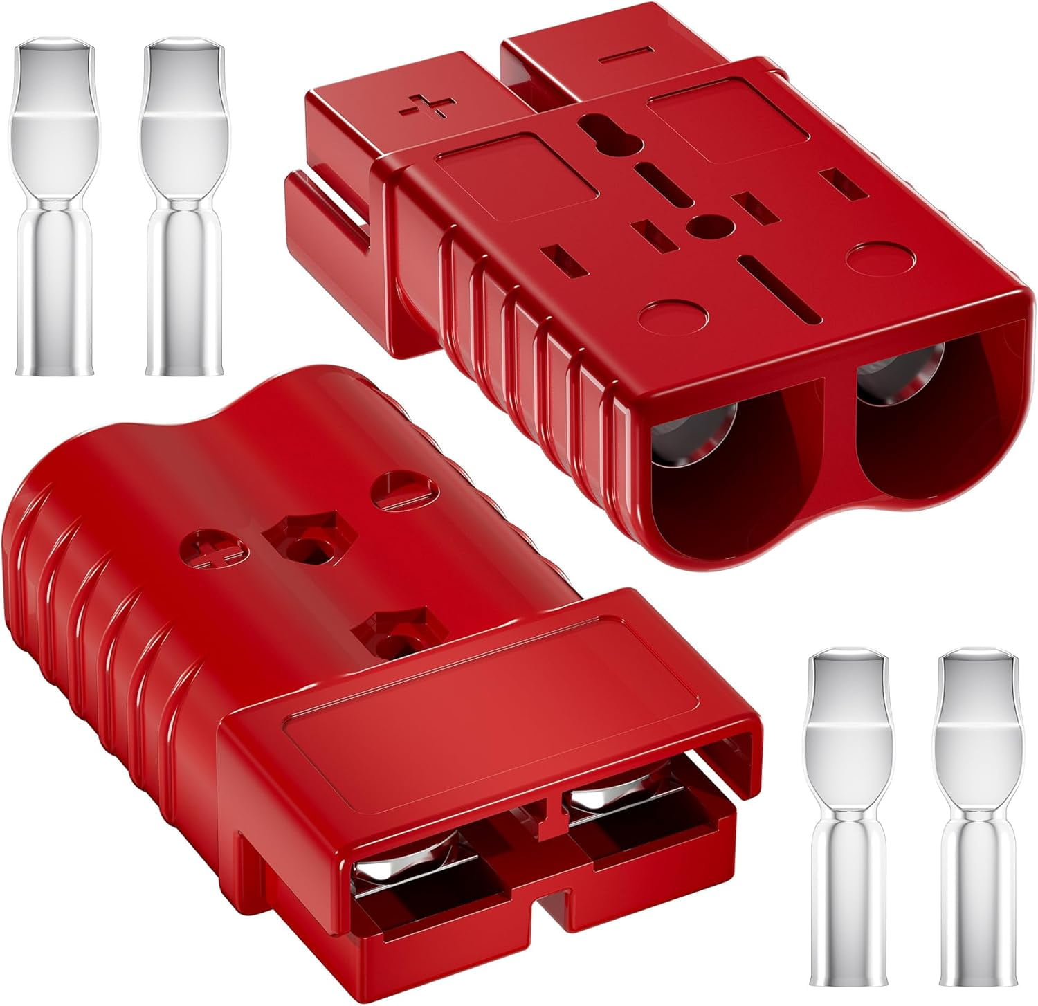 JUNCHI-50A Quick Connect Battery Connector Kit, Genderless Plug for 6 ...