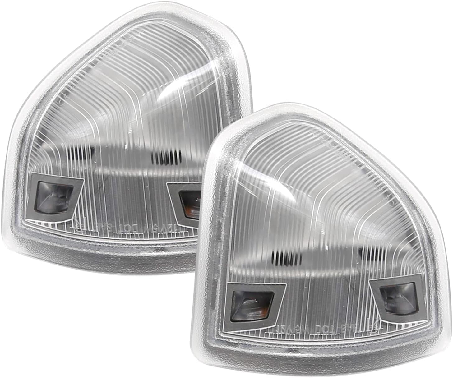 JUNCHI-68302828AA 68302829AA Left and Right LED Side Mirror Turn Signal ...