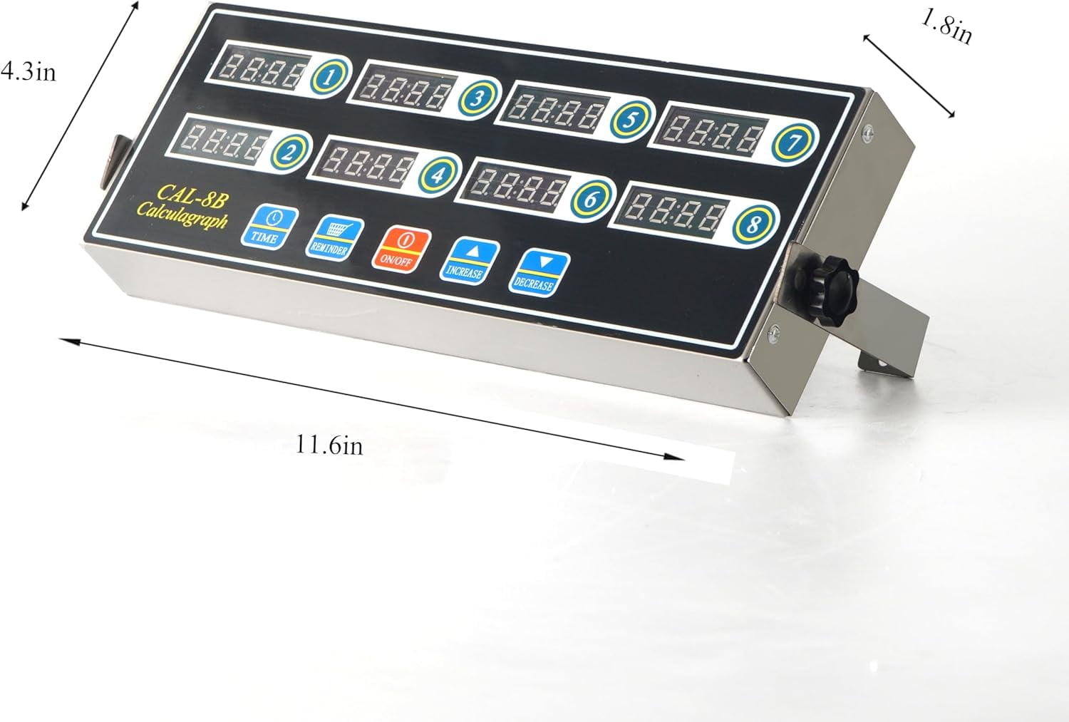 JUNCHI-8 Channel Kitchen Timers for Cooking,Commercial Kitchen Timer ...