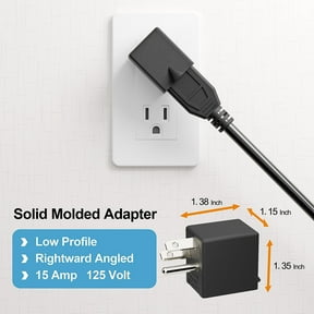 90 Degree Electrical Plug Adapter