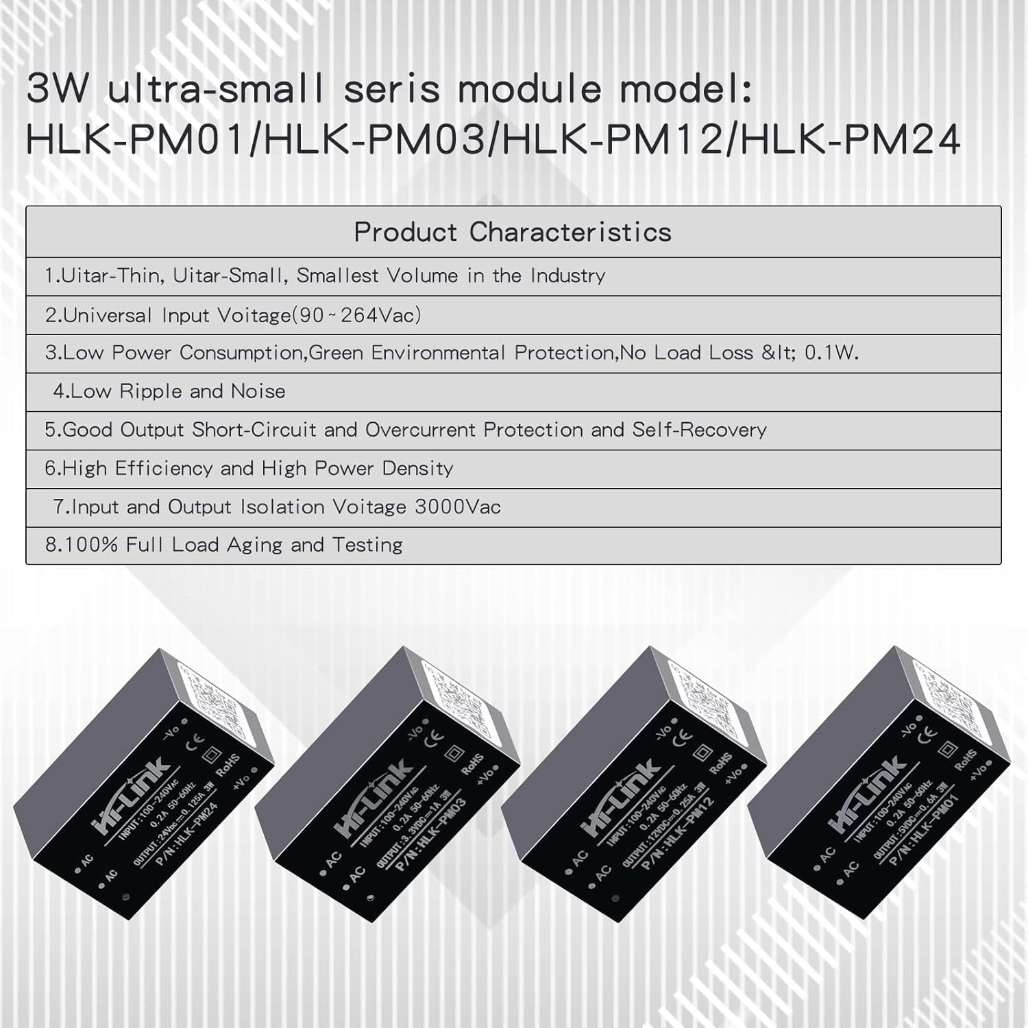 JUNCHI-AC-DC Isolated Power Module Smart Home Switching Power Module ...