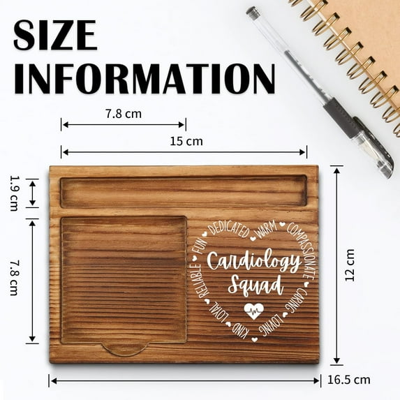 JUNCHI-Cardiology Squad Sticky Note Holder, Cardiology Team Gifts ...