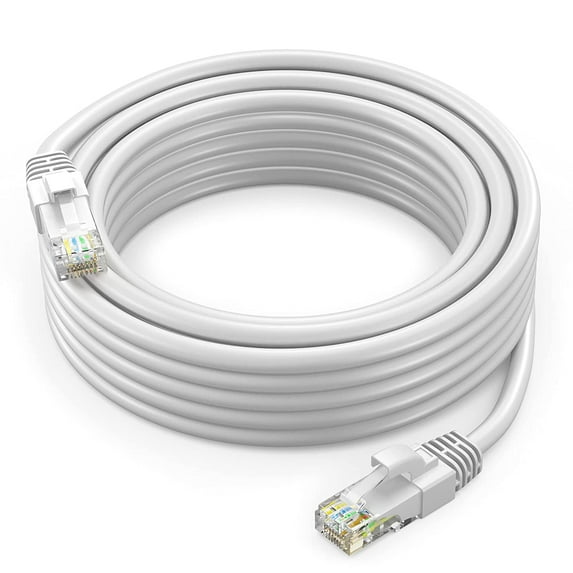 JUNCHI-Cat 6 Ethernet Cable 30 Ft,Cat6 Cable, LAN Cable, Internet Cable ...