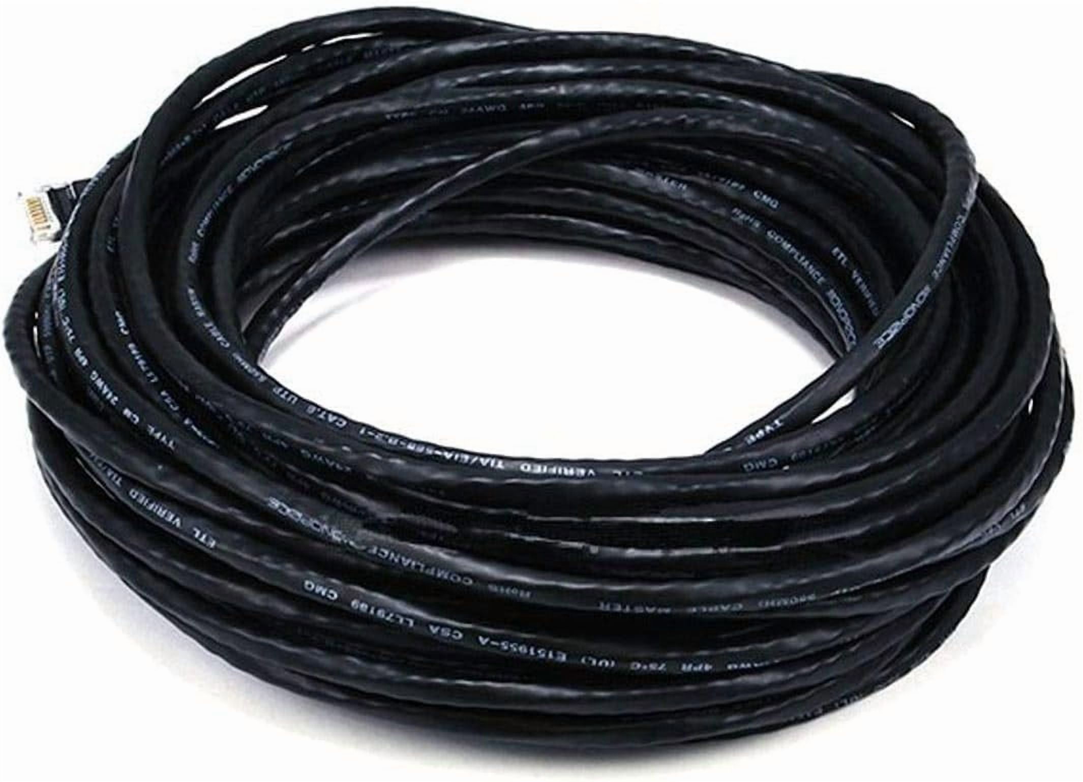 JUNCHI-Cat6 Ethernet Patch Cable - Snagless RJ45, Fullboot, 24AWG ...