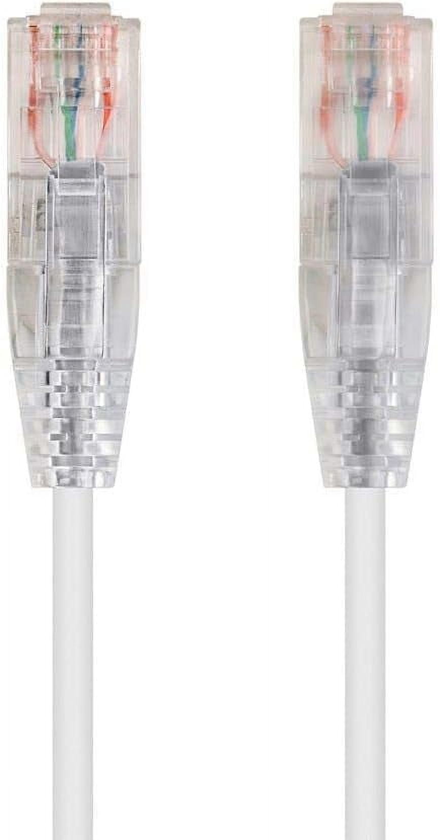 JUNCHI-Cat6 Ethernet Patch Cable - Snagless, Stranded, 550MHz, UTP, CMR Rated, 28AWG, 50 Feet ...