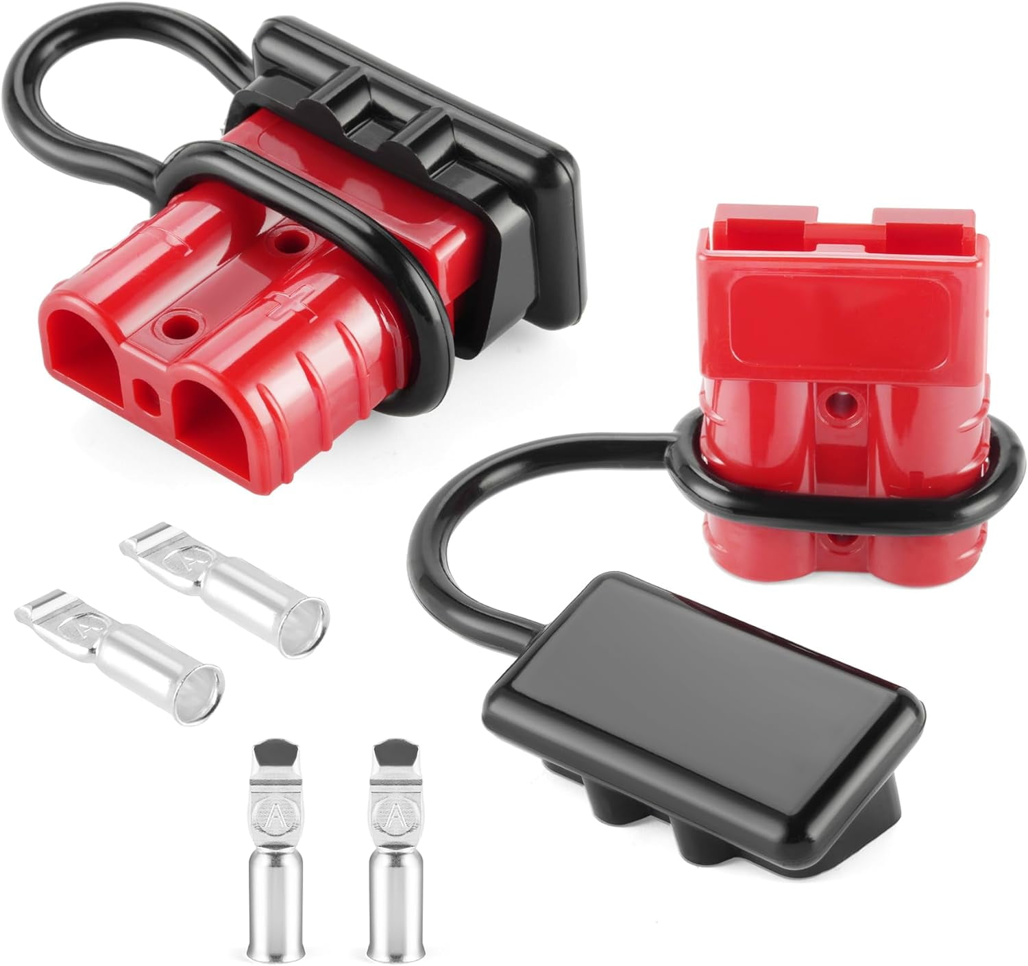 JUNCHI-Connector 2PCS,120Amp 12V to 36V Battery Quick Connect ...