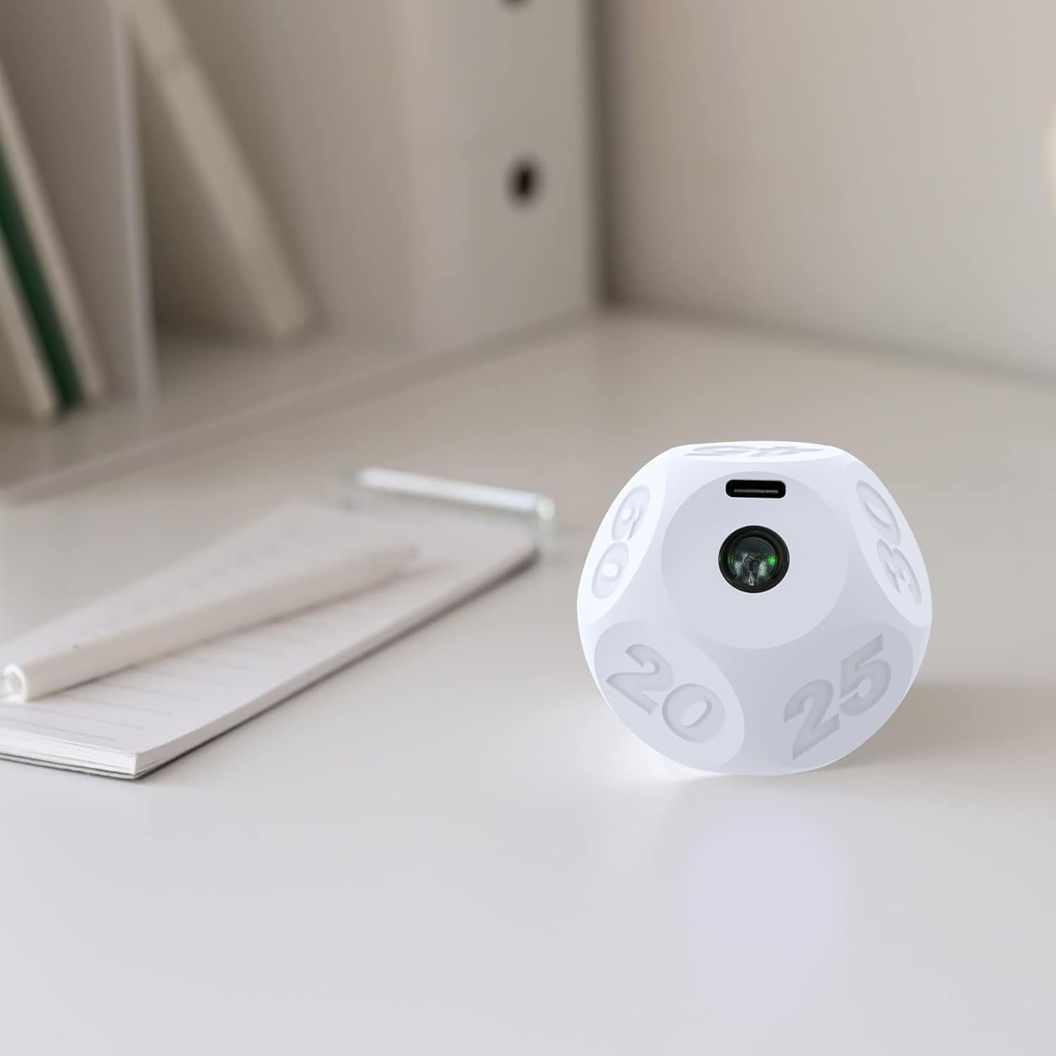 JUNCHI-Cube Kitchen Timer - Rechargeable Countdown Timer with 1-3-5-10 ...