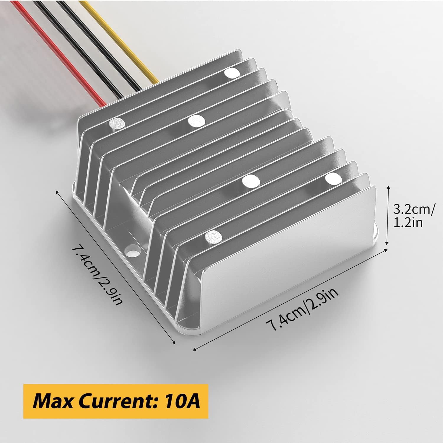 JUNCHI-DC 24v to DC 12v Step Down 10A 120W Truck Car Power Supply ...
