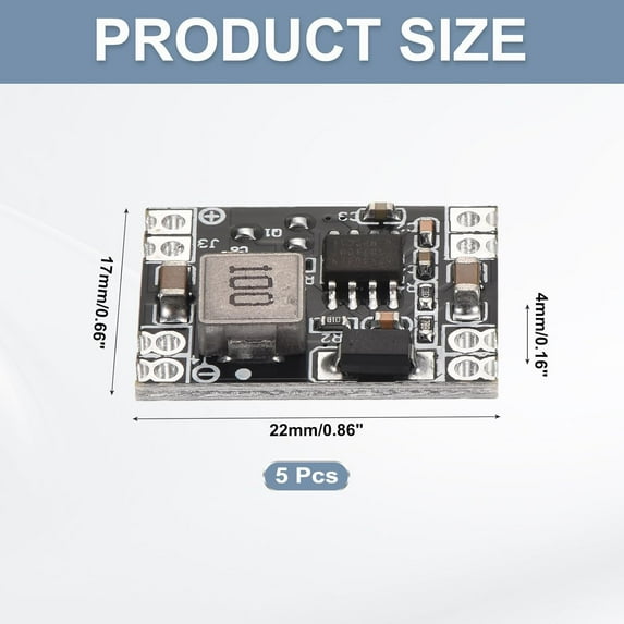 JUNCHI-DC-DC Buck Converter Voltage Regulator Step Down Power Module MP ...