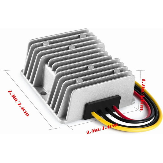 JUNCHI-DC to DC Voltage Reducer 60V 72V Step Down to 12V 5A 60W ...