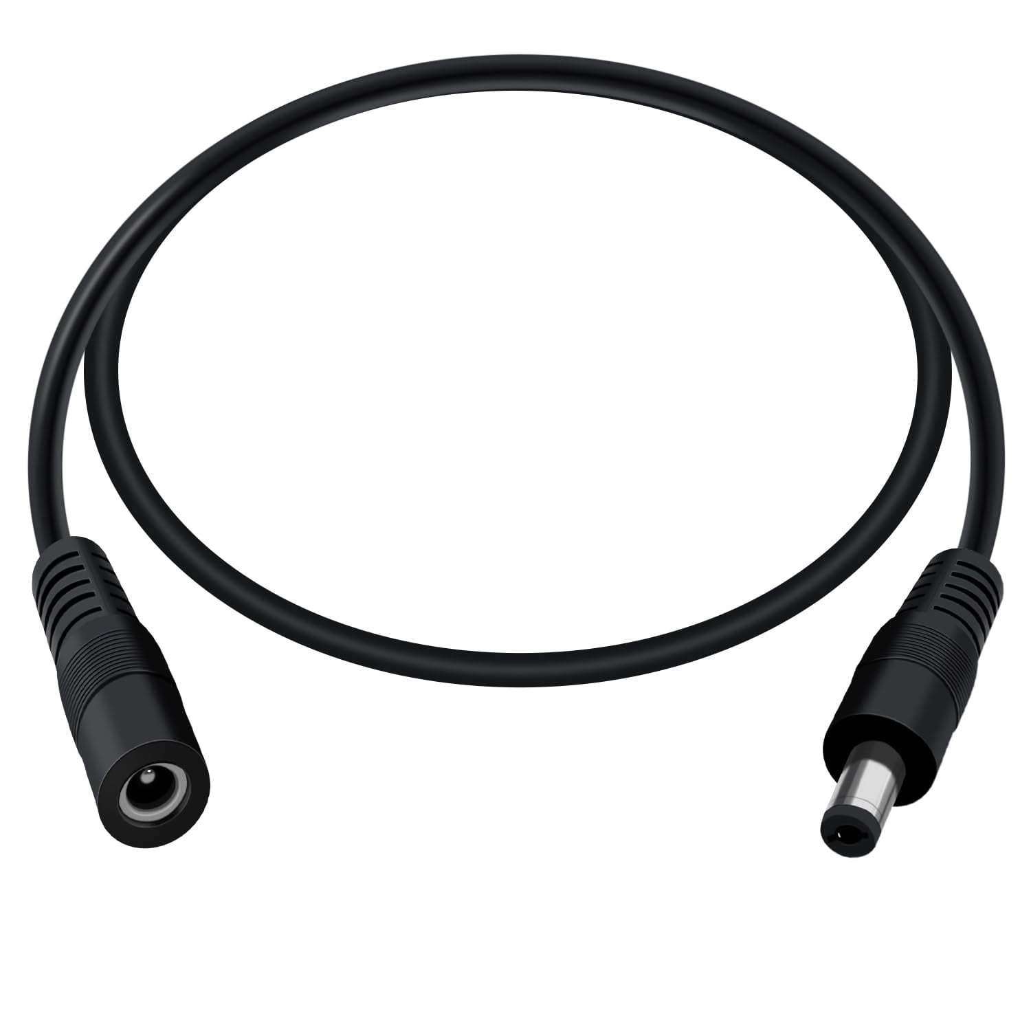JUNCHI-DC Power Extension Cable 12V 24V DC 5.5 x 2.1mm Jack Plug ...