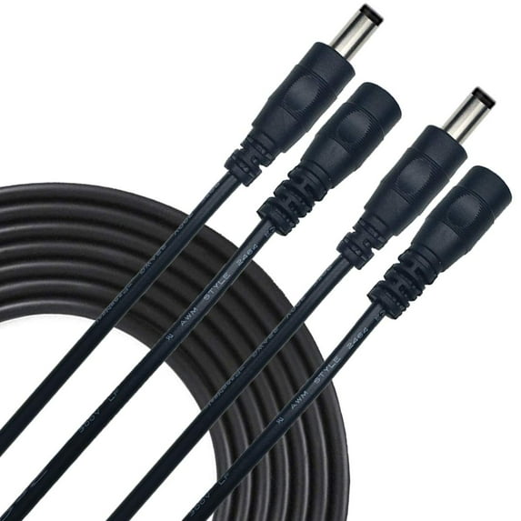 JUNCHI-DC Power Extension Cable 5.5 mm x 2.5 mm Male to Female ...