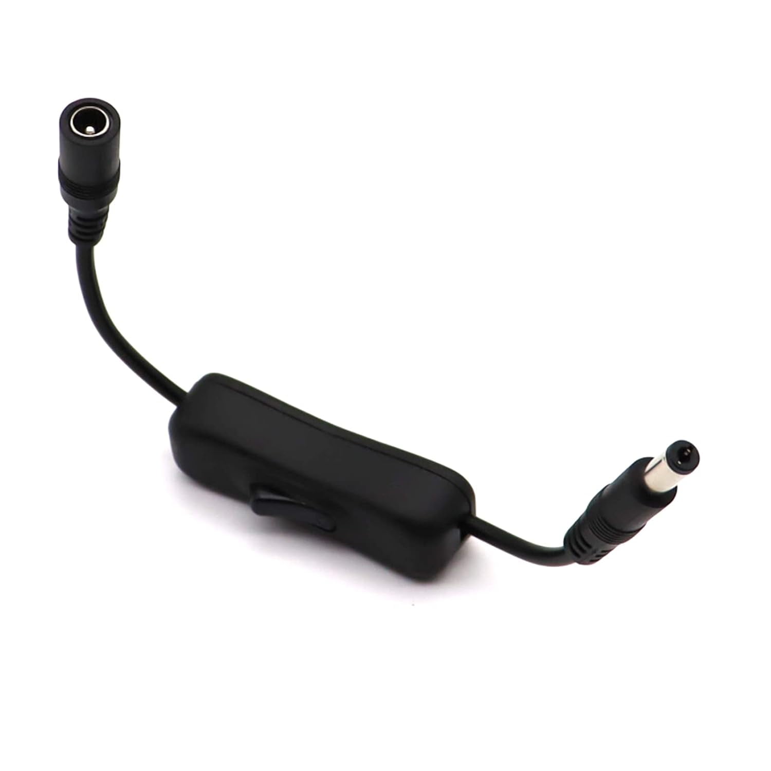 JUNCHI-DC Power Extension Cable 5.5mm x 2.5mm Male to Female Adapter ...